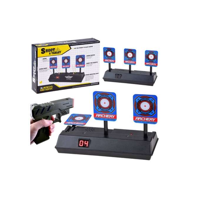 Rifle launcher shooting target electronic shooting range 3 targets ...