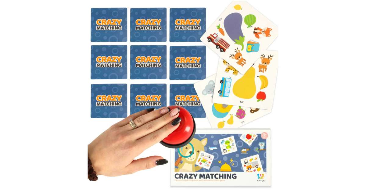 Card game pairs - find a pair. Wholesale Ikonka.