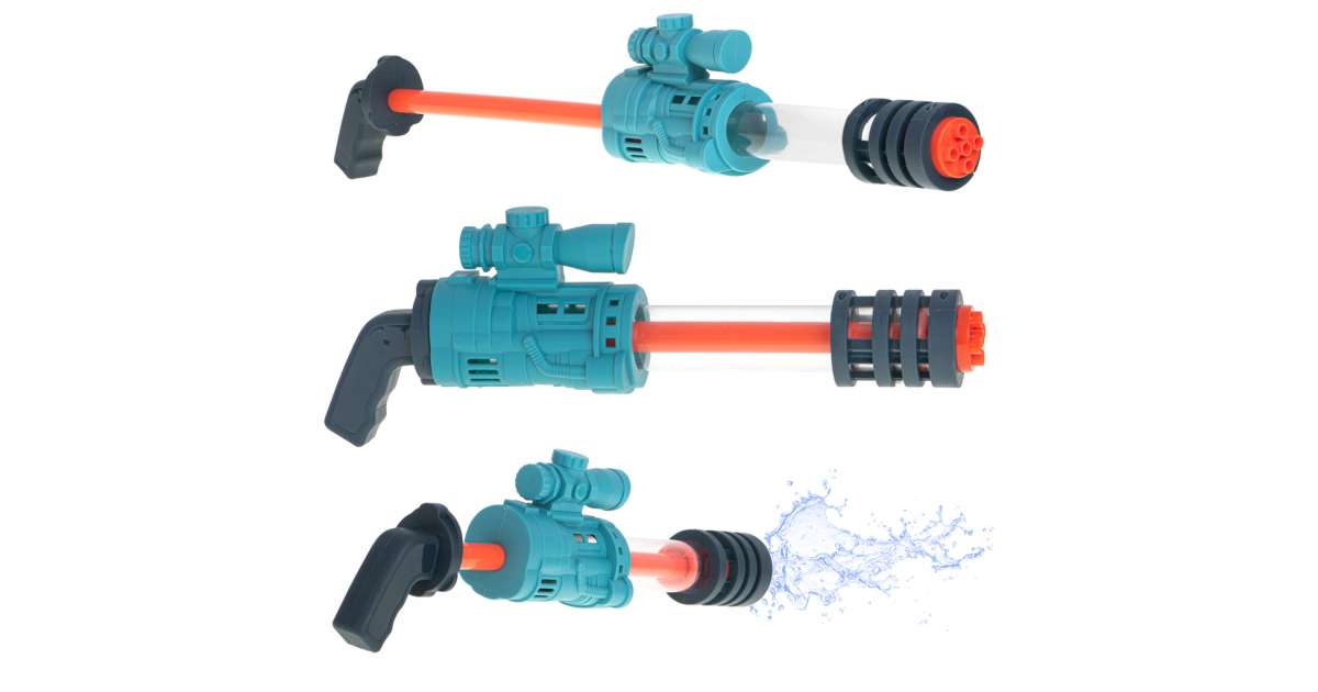 Water gun pump water gun 41cm - Ikonka - Hurtownia Internetowa
