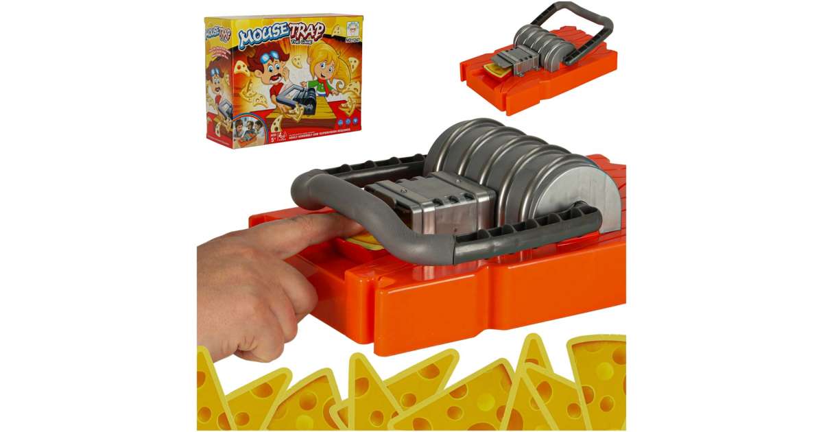 Catch the cheese mousetrap dexterity game for kids Wholesale, import ...
