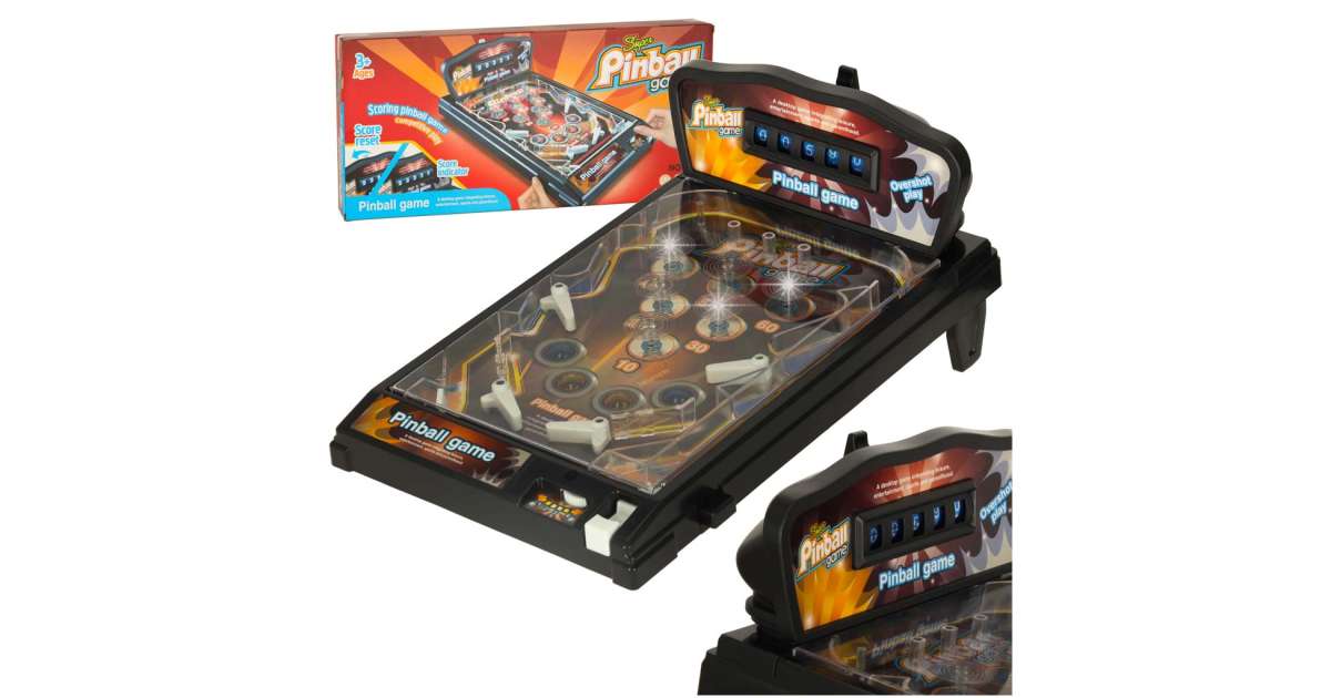 Pinball flipper arcade game with lights and music. Wholesale, import ...
