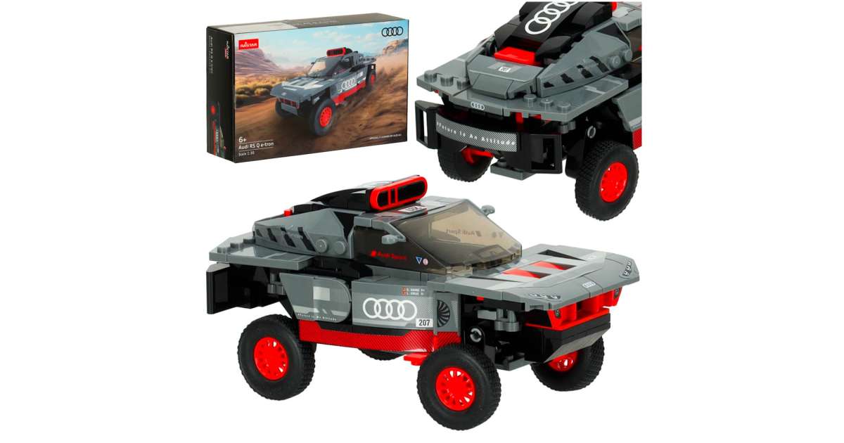 Car Rastar 10120 Audi RS Q e-tron 1:30 building blocks 376el. Wholesale ...