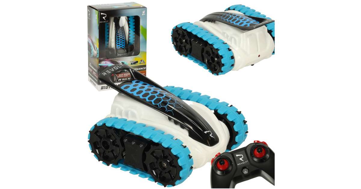 Remote control car Revolt BIOTRAX SM white and blue. Wholesale, import ...