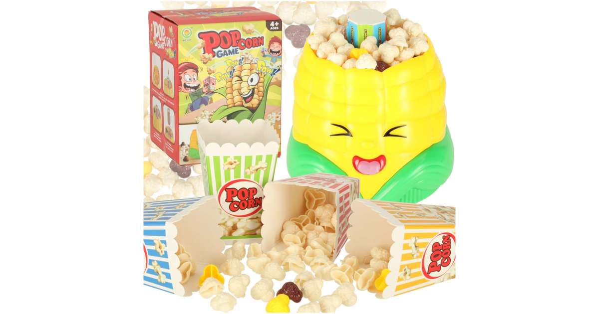 Gra zręcznościowa Złap popcorn kukurydza kubeczki 4 graczy - hurt ...