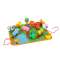 Wooden blocks for threading board board board farm animals - Ikonka ...
