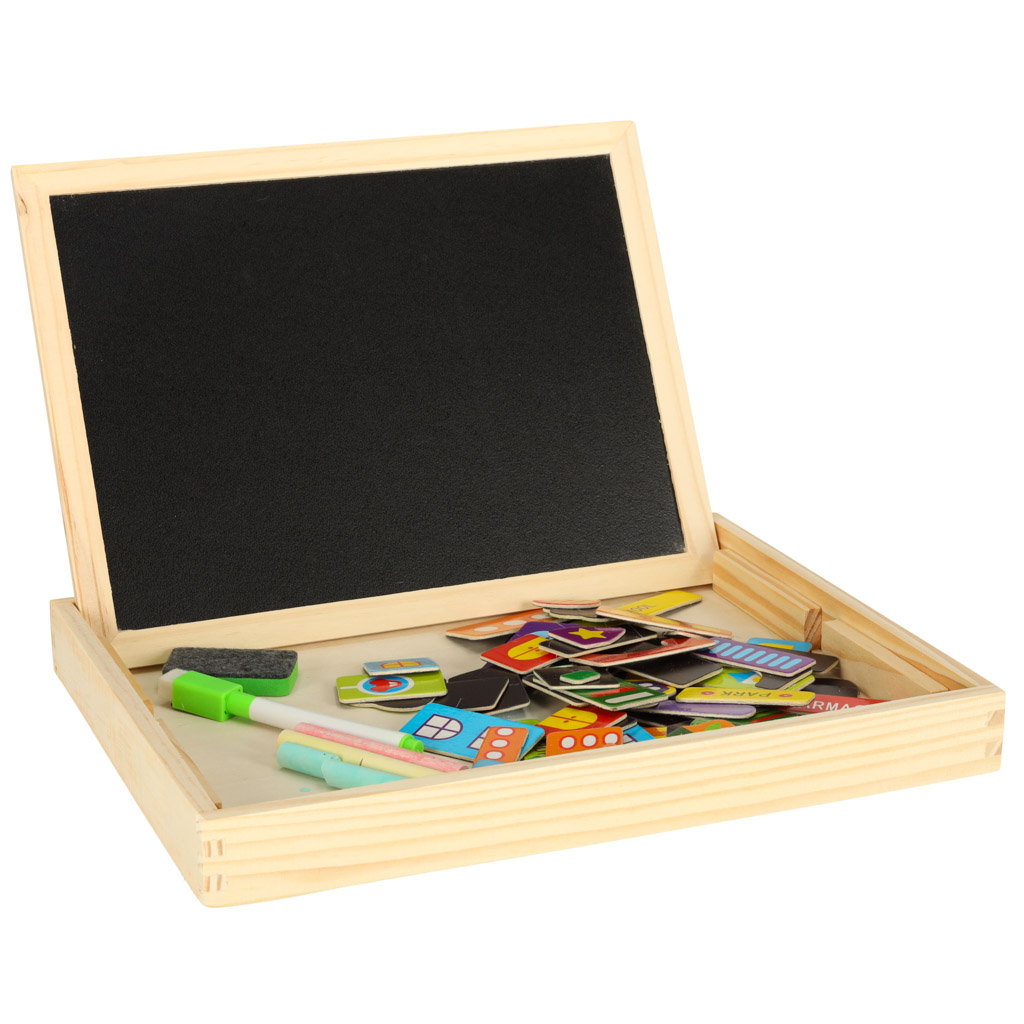 Children’s Boards: Magnetic, Chalk, Educational - Ikonka Wholesale