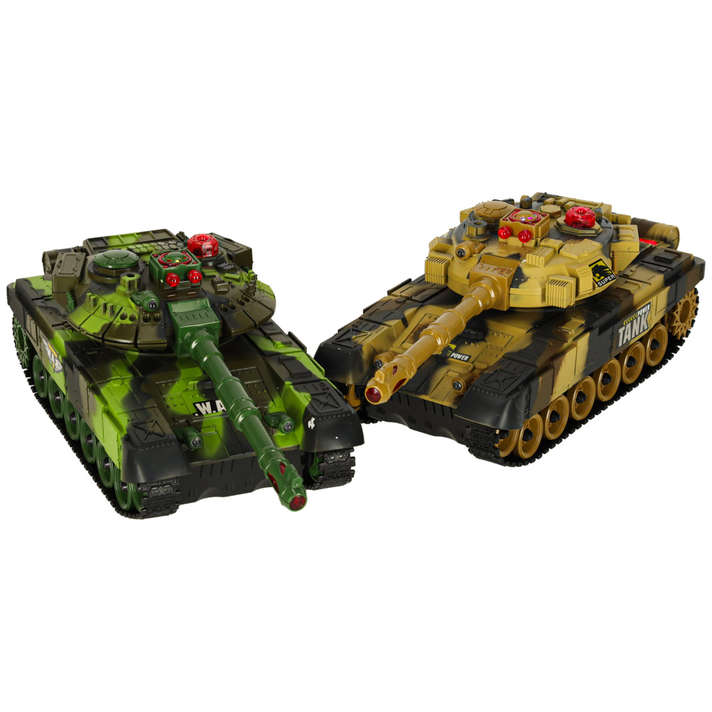RC Remote-Controlled Tanks, Remote-Controlled by a Pilot - Ikonka Wholesale