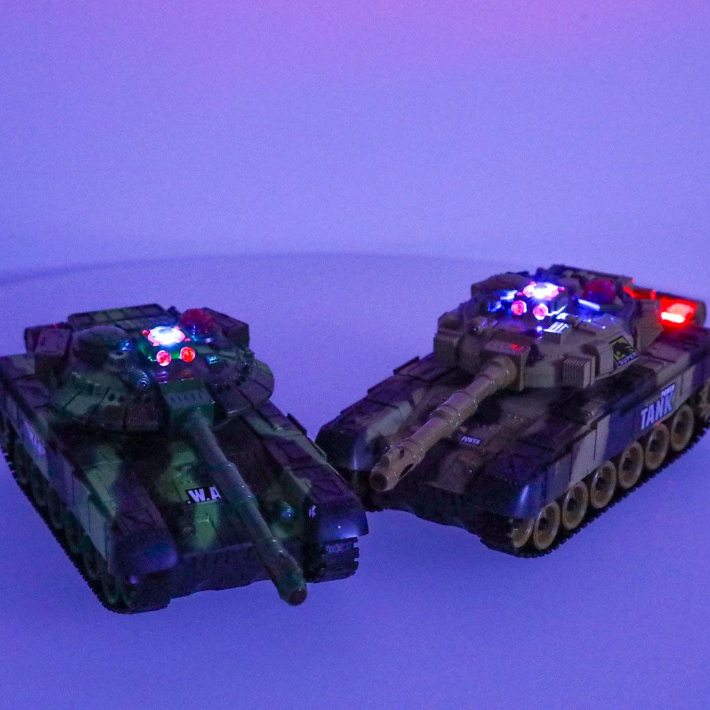 RC Remote-Controlled Tanks, Remote-Controlled by a Pilot - Ikonka Wholesale