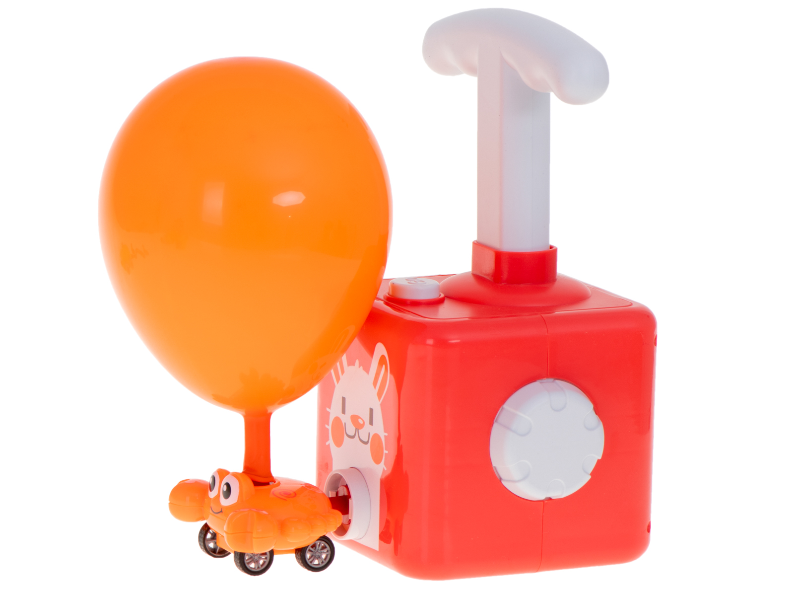 Aerodynamic car balloon launcher rabbit - Ikonka - Hurtownia Internetowa