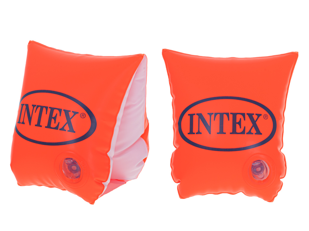 Butterfly inflatable swimming sleeves orange INTEX - Ikonka - Hurtownia ...